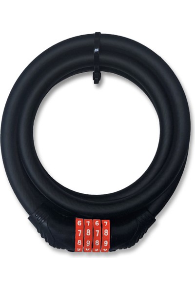 Impact Luko Şifreli Kilit 12*100 - Kırmızı