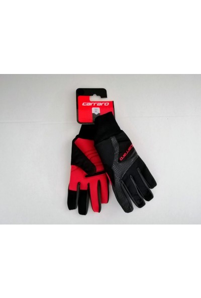 Carraro Kışlık Eldiven - Siyah Gri - L Beden Carraro Kışlık Eldiven - Siyah Gri - L Beden