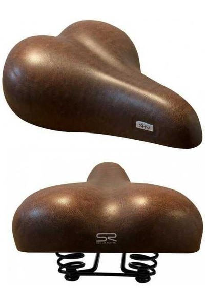Selle Royal Sky Yaylı Geniş Sele - Kahverengi Selle Royal Sky Yaylı Geniş Sele - Kahverengi