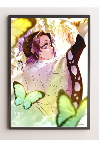 DuoArt Demon Slayer Anime Poster - Yüksek Çözünürlük Hd Duvar Posteri - Çerçevesiz