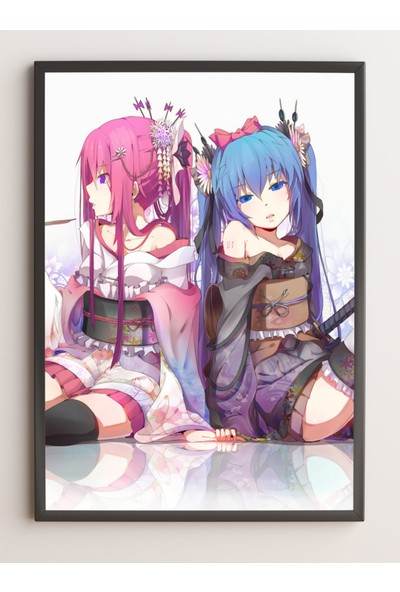 DuoArt Vocaloid Anime Poster - Yüksek Çözünürlük Hd Duvar Posteri - Çerçevesiz