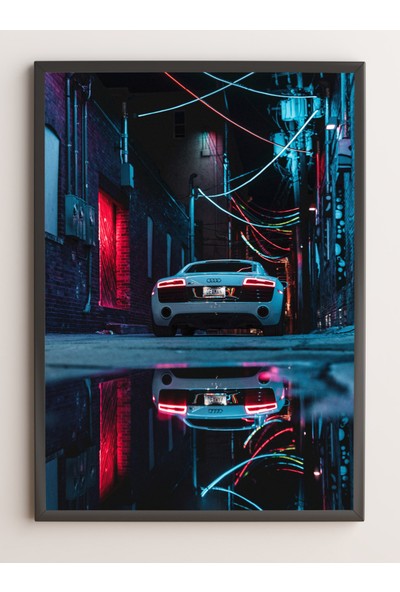 DuoArt Audi Poster - Yüksek Çözünürlük Hd Duvar Posteri - Çerçevesiz