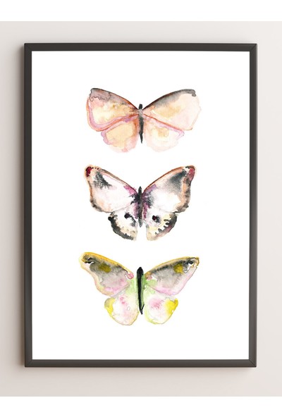 DuoArt Kelebekler Soyut Sanatsal Tablo Poster - Yüksek Çözünürlük Hd Duvar Posteri - Çerçevesiz DuoArt Kelebekler Soyut Sanatsal Tablo Poster - Yüksek Çözünürlük Hd Duvar Posteri - Çerçevesiz