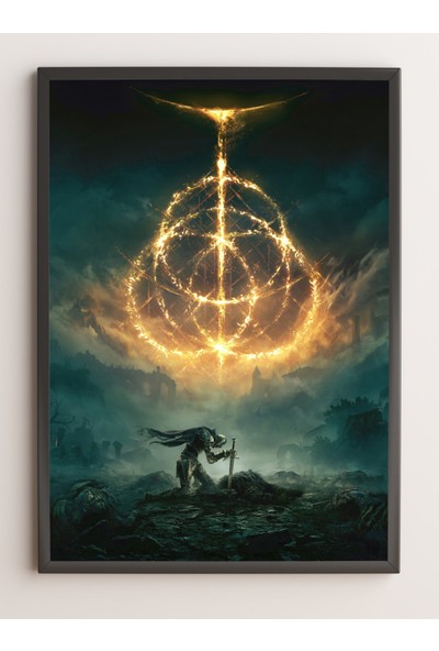 DuoArt Elden Ring Gaming Poster - Yüksek Çözünürlük Hd Duvar Posteri - Çerçevesiz DuoArt Elden Ring Gaming Poster - Yüksek Çözünürlük Hd Duvar Posteri - Çerçevesiz