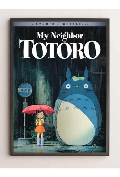 DuoArt Totoro Anime Poster - Yüksek Çözünürlük Hd Duvar Posteri - Çerçevesiz