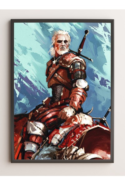 DuoArt The Witcher Oyun Poster - Yüksek Çözünürlük Hd Duvar Posteri - Çerçevesiz DuoArt The Witcher Oyun Poster - Yüksek Çözünürlük Hd Duvar Posteri - Çerçevesiz