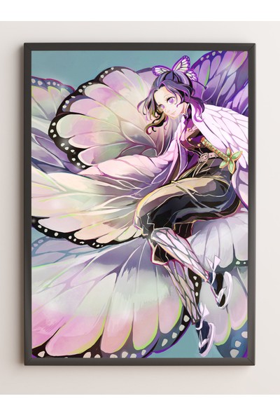 DuoArt Demon Slayer Anime Manga Poster - Yüksek Çözünürlük Hd Duvar Posteri - Çerçevesiz