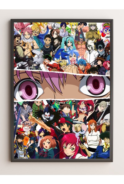 DuoArt Anime Manga Crossover Poster - Yüksek Çözünürlük Hd Duvar Posteri - Çerçevesiz DuoArt Anime Manga Crossover Poster - Yüksek Çözünürlük Hd Duvar Posteri - Çerçevesiz