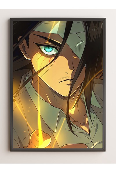 DuoArt Attack On Titan Eren Jaeger Anime Manga Poster - Yüksek Çözünürlük Hd Duvar Posteri - Çerçevesiz DuoArt Attack On Titan Eren Jaeger Anime Manga Poster - Yüksek Çözünürlük Hd Duvar Posteri - Çerçevesiz