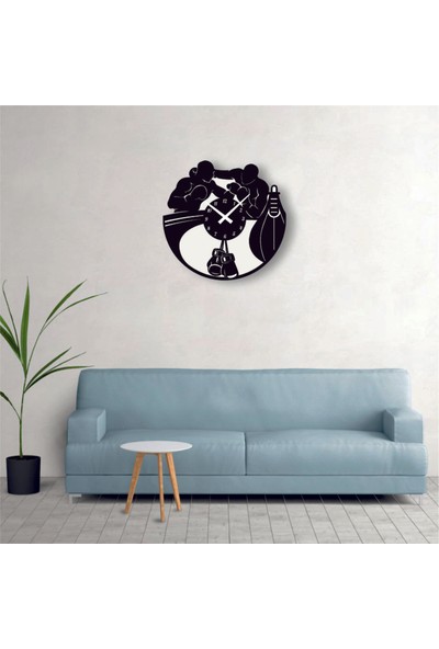 Boksör Tasarımlı Saat