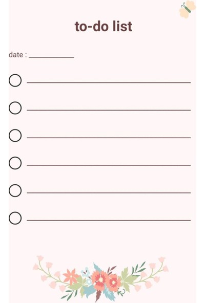 Ekeroğlu A5 To Do List - Memopad - Notepad - Baskılı Bloknot Defter - Planlayıcı Not Defteri Ekeroğlu A5 To Do List - Memopad - Notepad - Baskılı Bloknot Defter - Planlayıcı Not Defteri