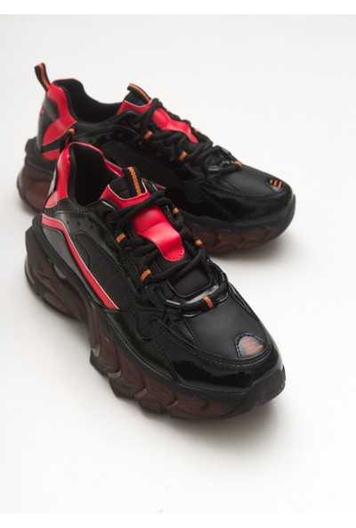 Luvi Berry Siyah Rugan Kadın Spor Ayakkabı Luvi Berry Siyah Rugan Kadın Spor Ayakkabı