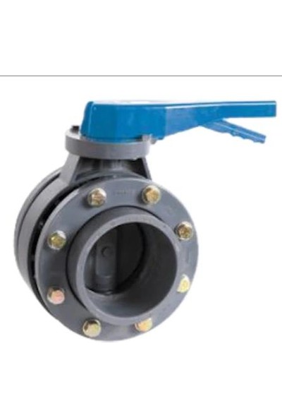 Superpool 225 Çap Flanşlı Kelebek Pvc Vana