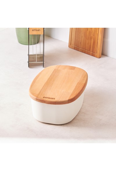 Emsan Ekmek Kutusu Beyaz