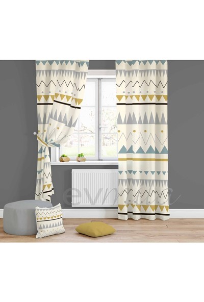 Milroma Çocuk Odası Fon Perde Milroma Çocuk Odası Fon Perde