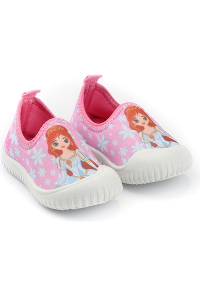 Gezer Yazlık Keten Prenses Kız Bebe Ayakkabı