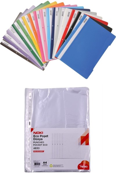 Fiyper 10 Renk Telli Dosya ve 100LÜ Poşet Dosya Fiyper 10 Renk Telli Dosya ve 100LÜ Poşet Dosya