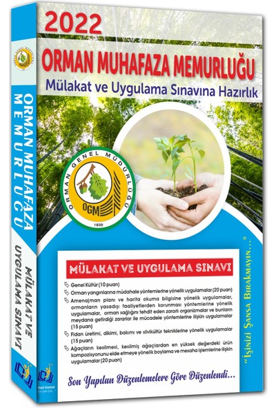 Next Kariyer Yayınları 2022 Orman Muhafaza Memurluğu Mülakat ve Uygulama Sınavı Hazırlık Kitabı Next Kariyer Yayınları 2022 Orman Muhafaza Memurluğu Mülakat ve Uygulama Sınavı Hazırlık Kitabı