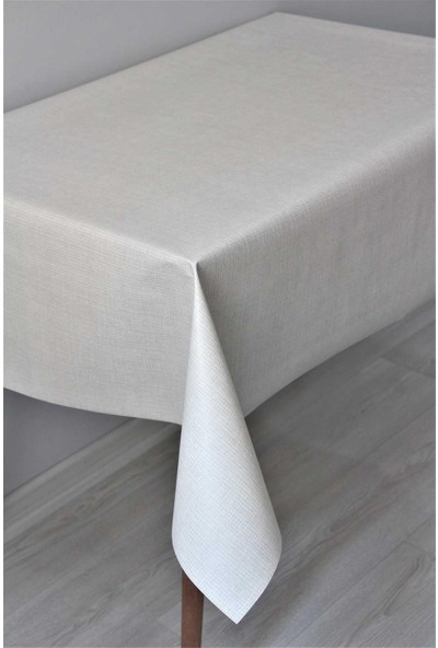 Dede Ev Tekstil Elyaf Astarlı Silinebilir Pvc Muşamba Masa Örtüsü Adketen