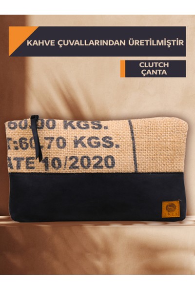 Qountess Clutch Çanta - Siyah El Çantası