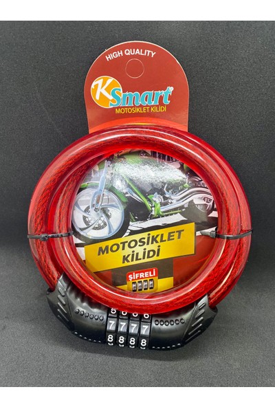 Ksmart Motosiklet Kilidi Şifreli