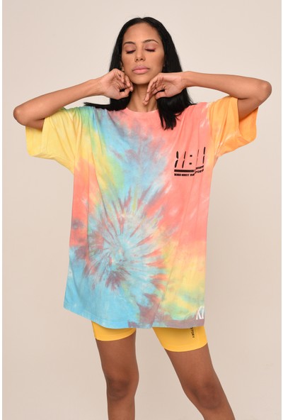 Baskido Batik Desenli Oversize Tişört Baskido Batik Desenli Oversize Tişört
