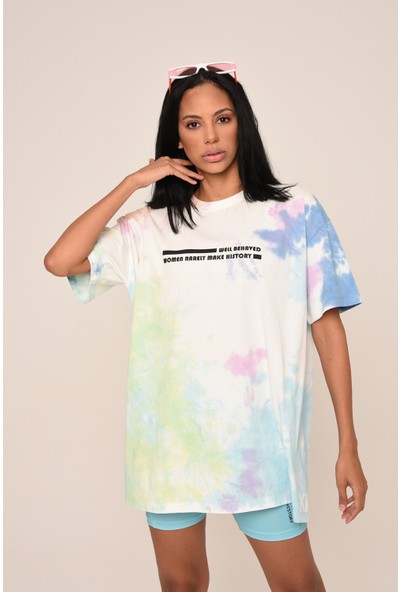 Baskido Batik Desenli Oversize Tişört Baskido Batik Desenli Oversize Tişört