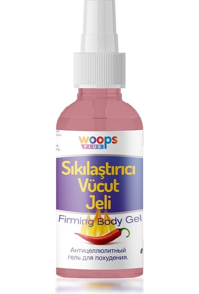 Woops Plus Sıkılaştırıcı Vücut Jeli 100 ml