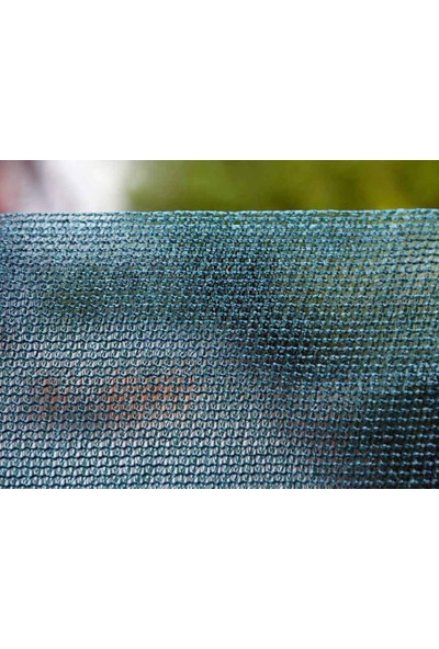 Çit Filesi Çit Örtüsü - 75LIK Yeşil - 1 Metre En - Düz Kenar