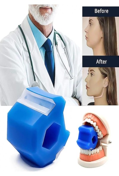 Egonex-Çene Egzersiz Topu Çene Çizgisi Güçlendirici