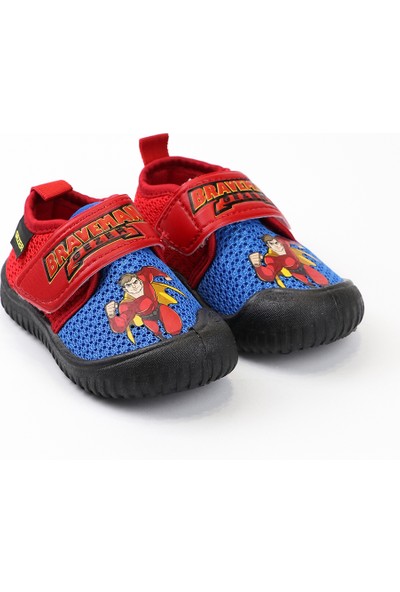 Gezer Yazlık Keten Braveman Erkek Bebe Ayakkabı