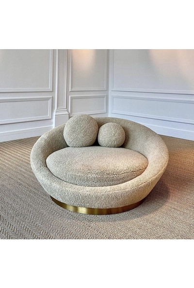 Pufhome Oxo Lounge Tedy Berjer - 125CM