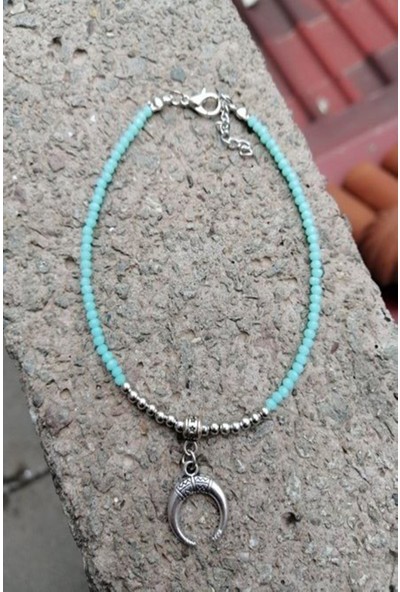 Cocopelli Concept El Yapımı Gümüş Kaplama Hilal Halhal