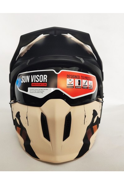 Mt Kask Streetfıghter Sv Skull A14 Matt Orange Modüler Mt Kask Streetfıghter Sv Skull A14 Matt Orange Modüler