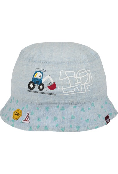 Poky Erkek Bebek Şapka Fötr 0-18 Ay Kepçe Poky Erkek Bebek Şapka Fötr 0-18 Ay Kepçe