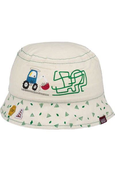 Poky Erkek Bebek Şapka Fötr 0-18 Ay Kepçe Poky Erkek Bebek Şapka Fötr 0-18 Ay Kepçe