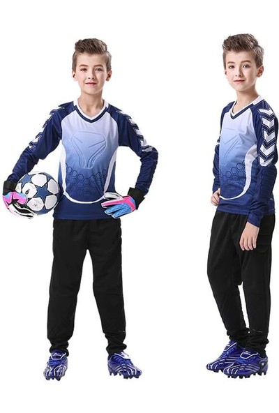 Liggo Tek Alt Çocuk Kaleci Pantolonu 4 Taraf Sünger Destekli Liggo Tek Alt Çocuk Kaleci Pantolonu 4 Taraf Sünger Destekli