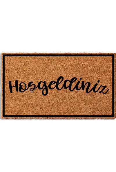 Paspas Yap Hoşgeldiniz Yazılı Kapı Paspası