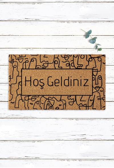 Paspas Yap Çizim Figürler ve Hoş Geldiniz Yazılı Paspas Paspas Yap Çizim Figürler ve Hoş Geldiniz Yazılı Paspas