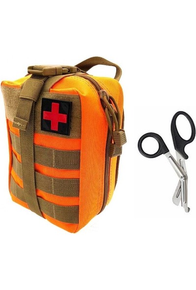 Anatolian Shield Taktik Molle Acil Yardım Çantası ve Taktik Makas Anatolian Shield Taktik Molle Acil Yardım Çantası ve Taktik Makas