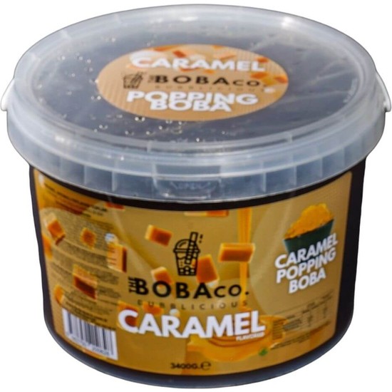 The Boba Co Bubble Tea Boba – Karamel / Caramel 3,4 kg Fiyatı