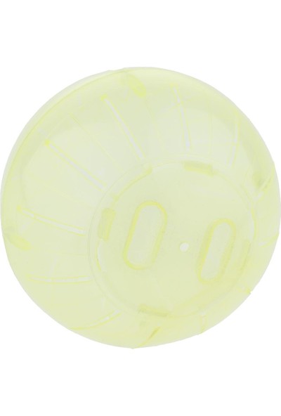 Cadia Hamster Kristal Koşu Topu Gerbil Sıçan Temizle Plastik Egzersiz Topu Sarı (Yurt Dışından)