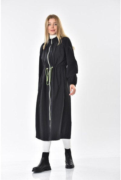 FTZ Women Kadın Paraşüt Giy Çık Siyah