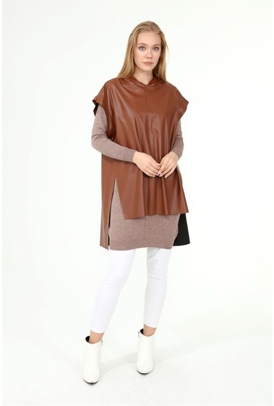 FTZ Women Kadın Kapşon Detay Ikili Takım Kahve FTZ Women Kadın Kapşon Detay Ikili Takım Kahve