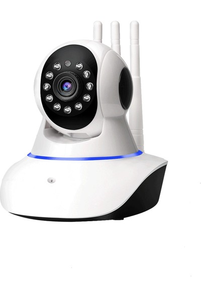Span 360 Derece Dönebilen 3 Megapiksel Wi - Fi Kamera - Beyaz (Yurt Dışından)