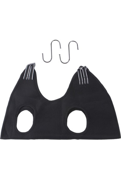 Cadia Kedi Bakımı Hamak Yardımcı Kısıtlama Çantası Köpek Nefes Yavru Banyo M Siyah (Yurt Dışından)