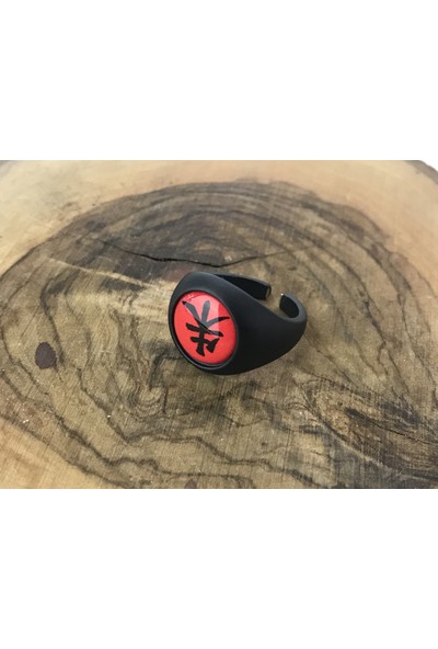 Anime Cosplay Naruto Akatsuki Itachi Ayarlanabilir Siyah Yüzük Anime Cosplay Naruto Akatsuki Itachi Ayarlanabilir Siyah Yüzük