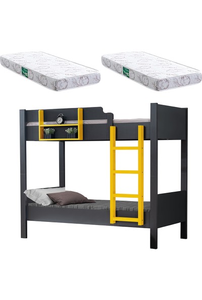 Ranza, Asya Ayrılabilir Ranza + 2 Adet Comfort Yatak Ranza, Asya Ayrılabilir Ranza + 2 Adet Comfort Yatak