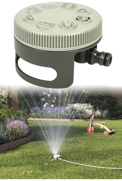 Verve 8 Fonksiyonlu Fıskiye Çim Sulama