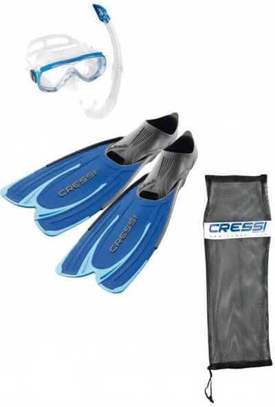 Cressi Agua - Onda - Mexico Palet Maske Şnorkel Set